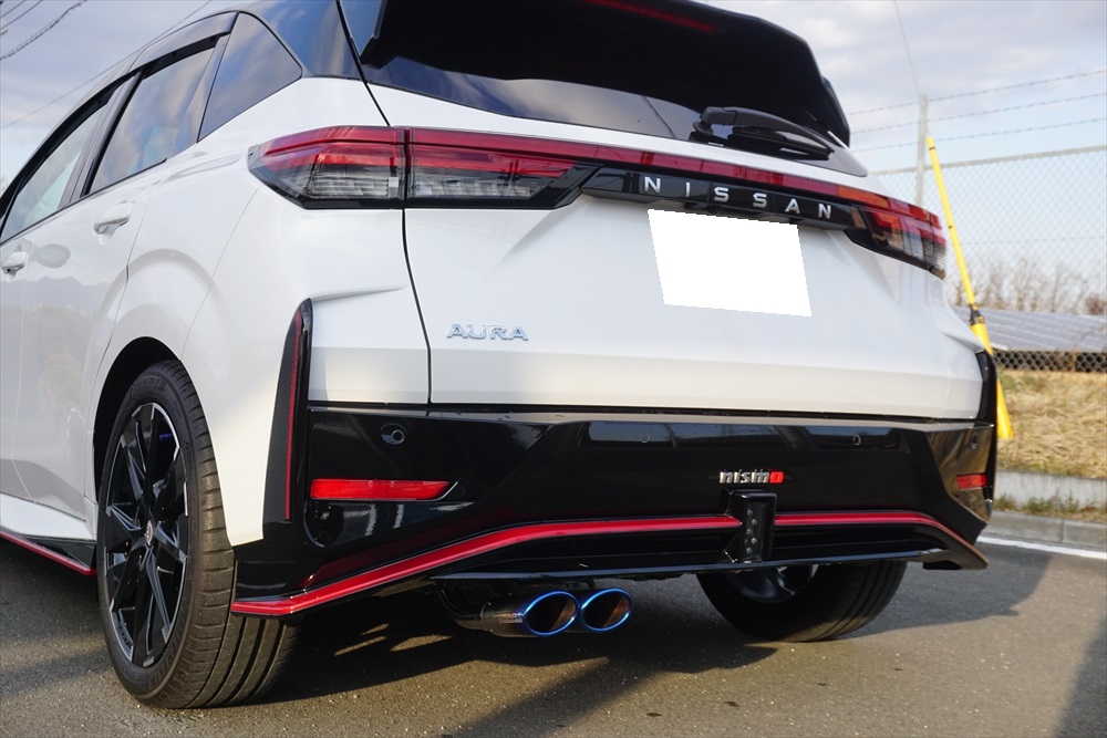 EXART ONE マフラー NISSAN オーラ NISMO 6AA-FE13 | EXART – High Performance Exhaust System